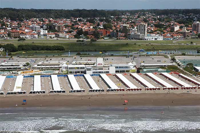 Punta Mogotes: playa y balnearios